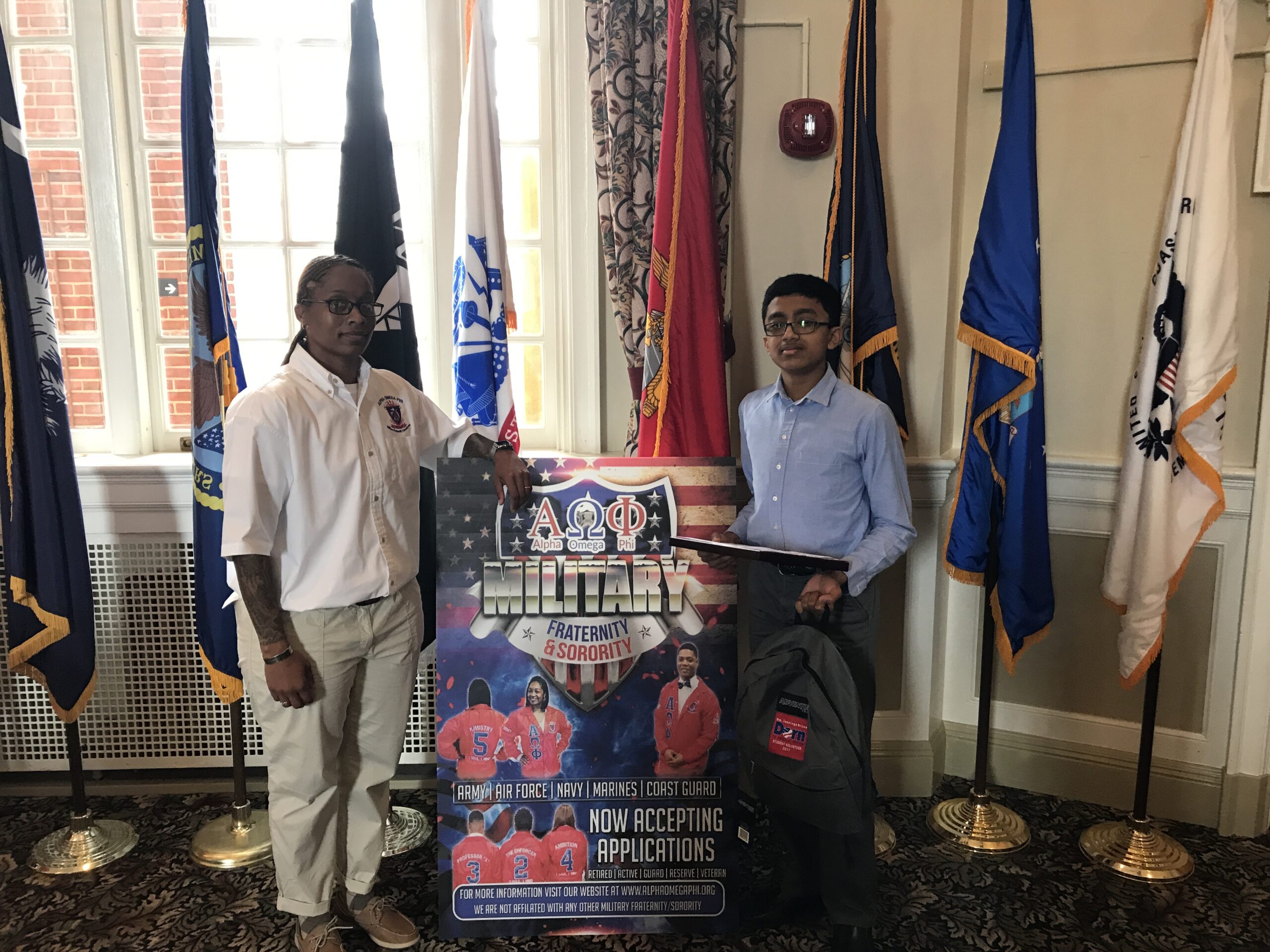 Veterans Book Bag Drive – Alpha Omega Phi